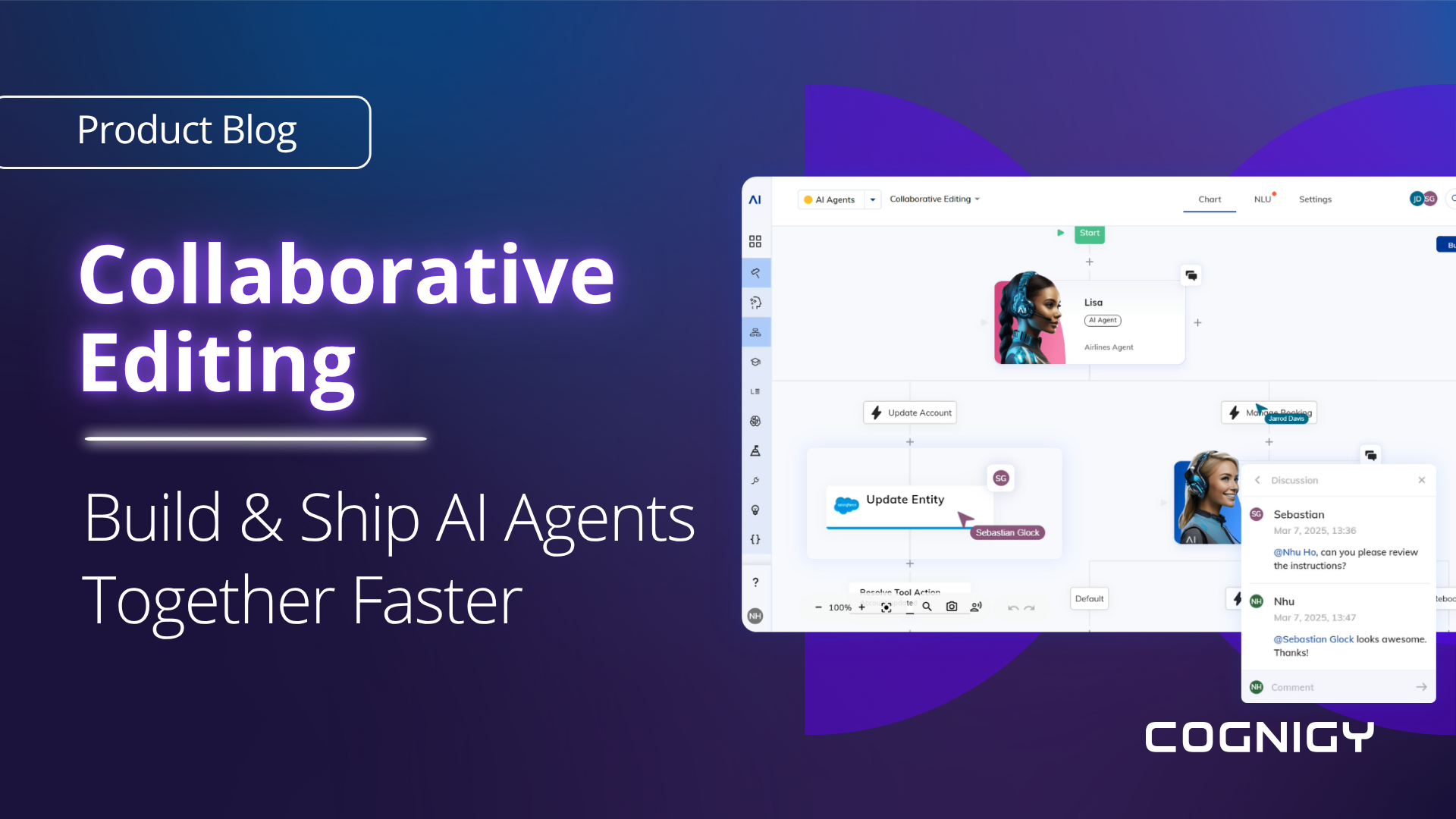 Collaborative Editing: Unlock Team Synergy for AI Agent Co-Creation